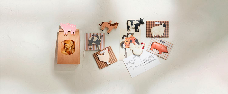 Mud Pie Farm Animal Magnets – Sage and Co.